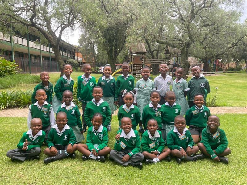Glenview Primary School Grade Ones receive a warm welcome from their ...