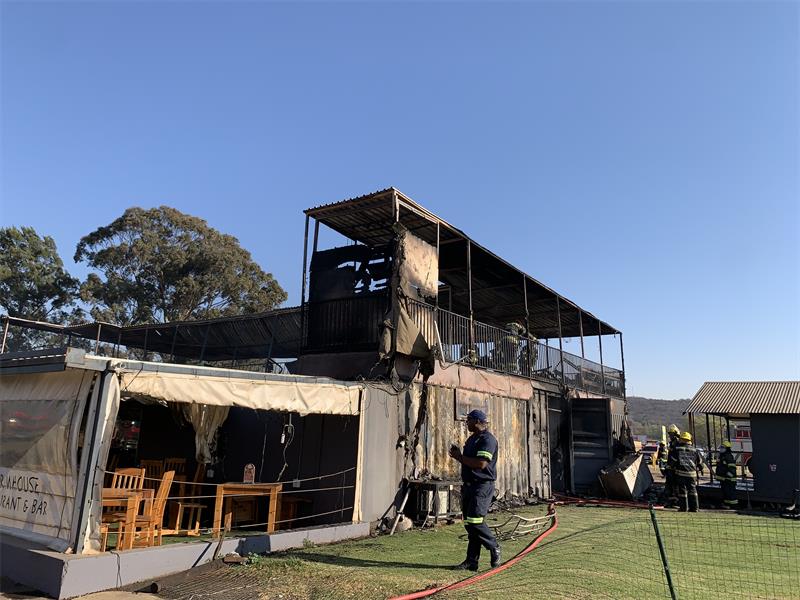 Rietvlei Zoo Farm fire: Farm House Restaurant and Bar gutted, gas ...