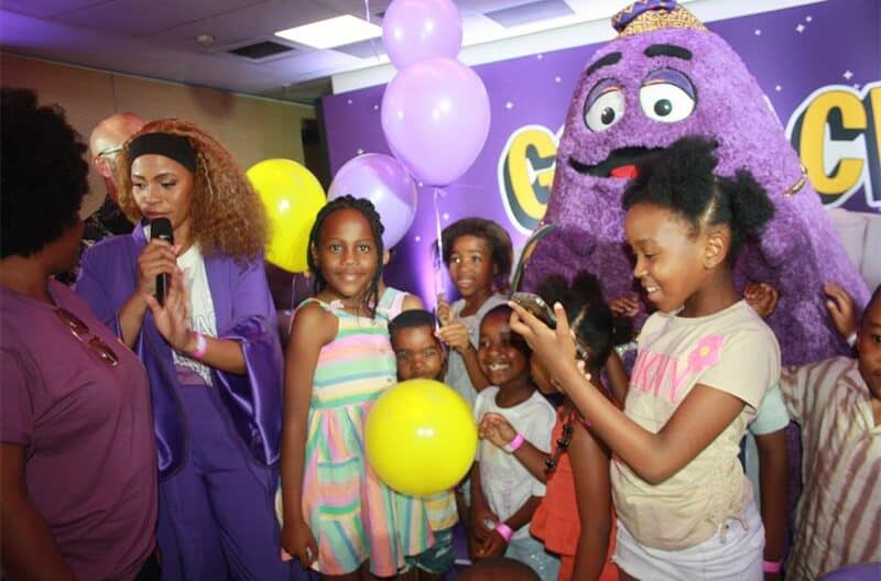 Grimace finally arrives in South Africa for nationwide tour | Alex News