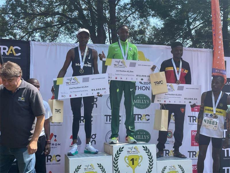 Mikolongwe clocks personal best at Elands Marathon | Benoni City Times