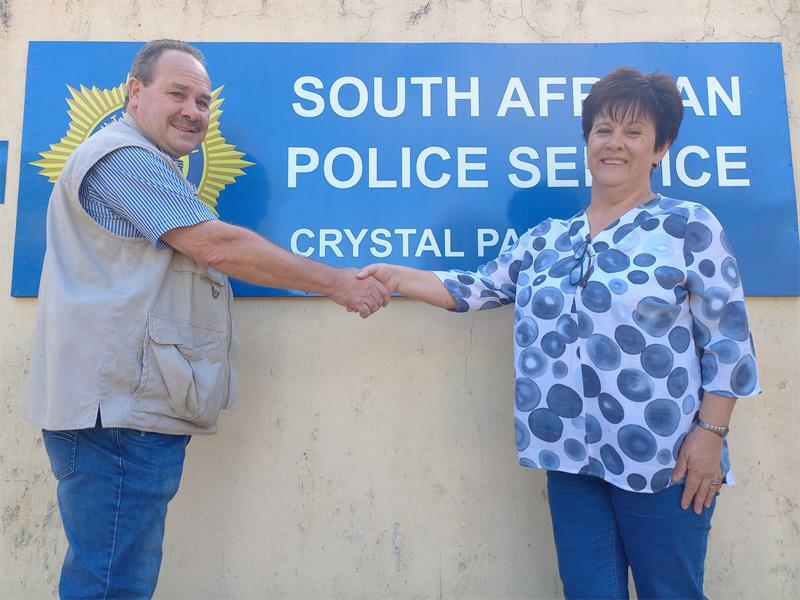 CPF boosts Crystal Park SAPS with new signage boards | Benoni City Times