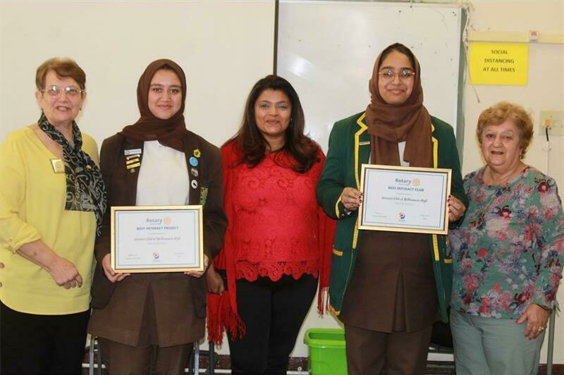 Willowmoore High Interact Club best in the district | Benoni City Times