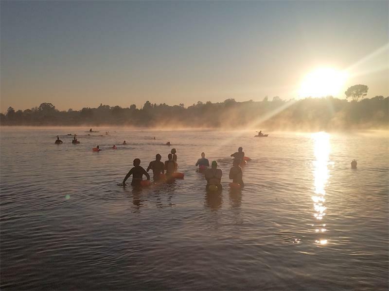 Swimmers brave icy dip for winter solstice | Benoni City Times