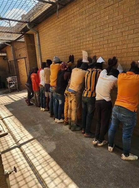 Illegal miners arrested at the Van Ryn mining site | Benoni City Times