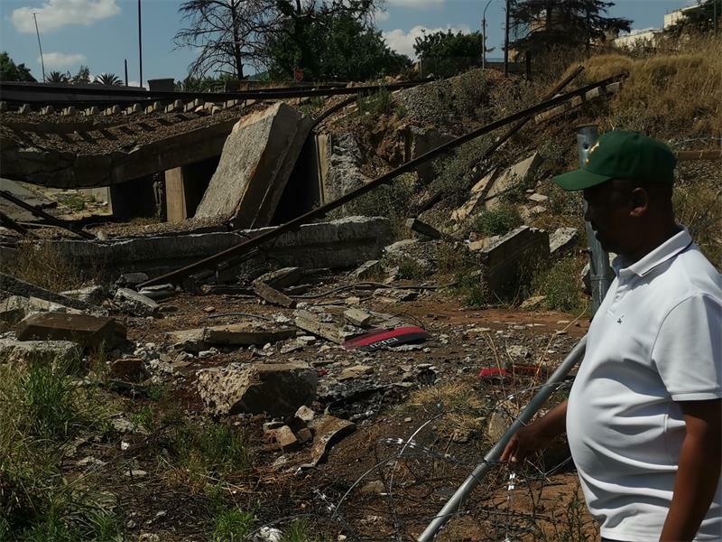 Progress being made to repair bridge destroyed in gas tanker explosion ...