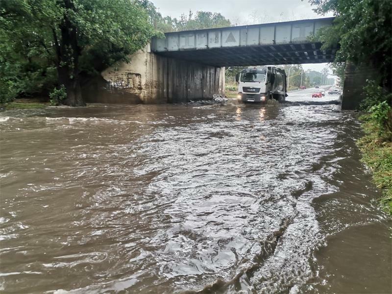 WARNING: Trichardts Road bridge area flooded again | Boksburg Advertiser