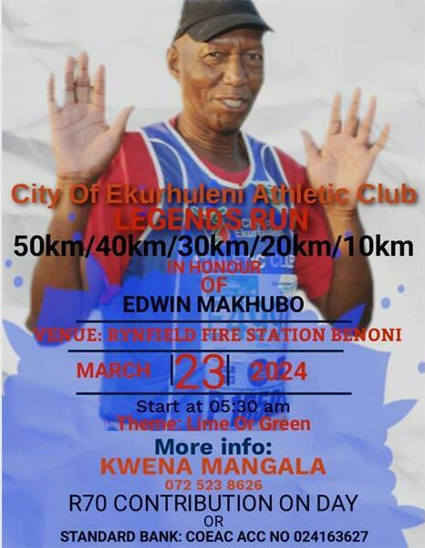 Take part in Comrades training run | Brakpan Herald