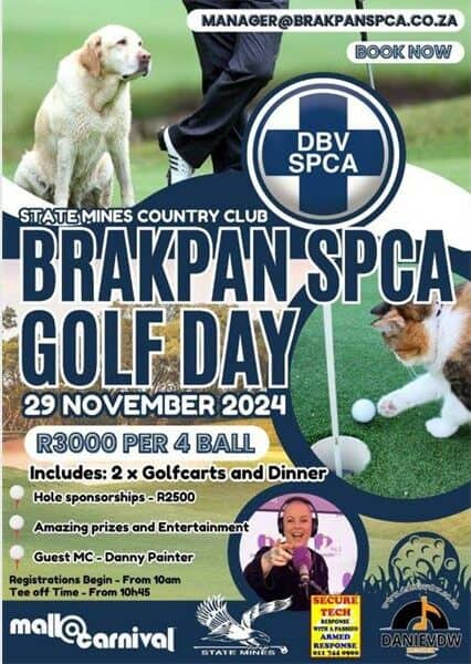 Brakpan SPCA Golf Day promises to be unforgettable | Brakpan Herald