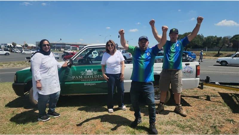 Clean Brakpan celebrates first anniversary with generous vehicle ...