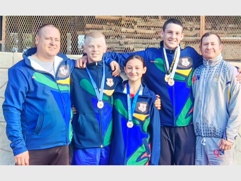 Many medals were won and spots secured in SA championships | Brakpan Herald
