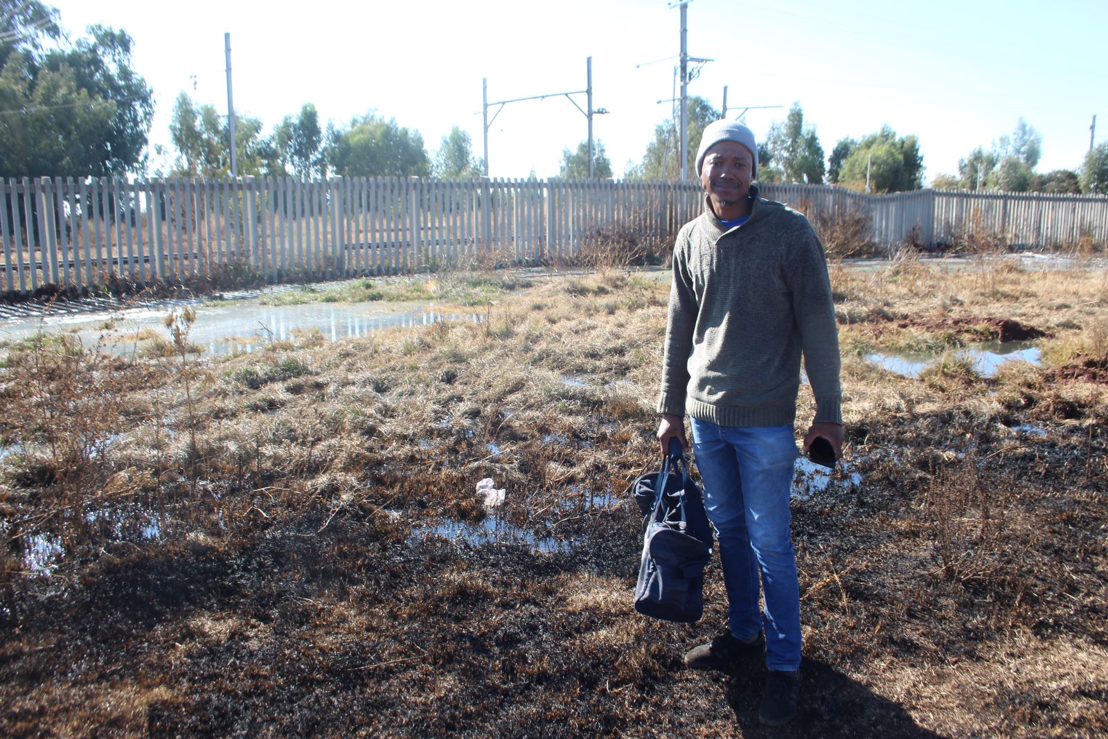 Sewage floods entrance to town | Carletonville Herald