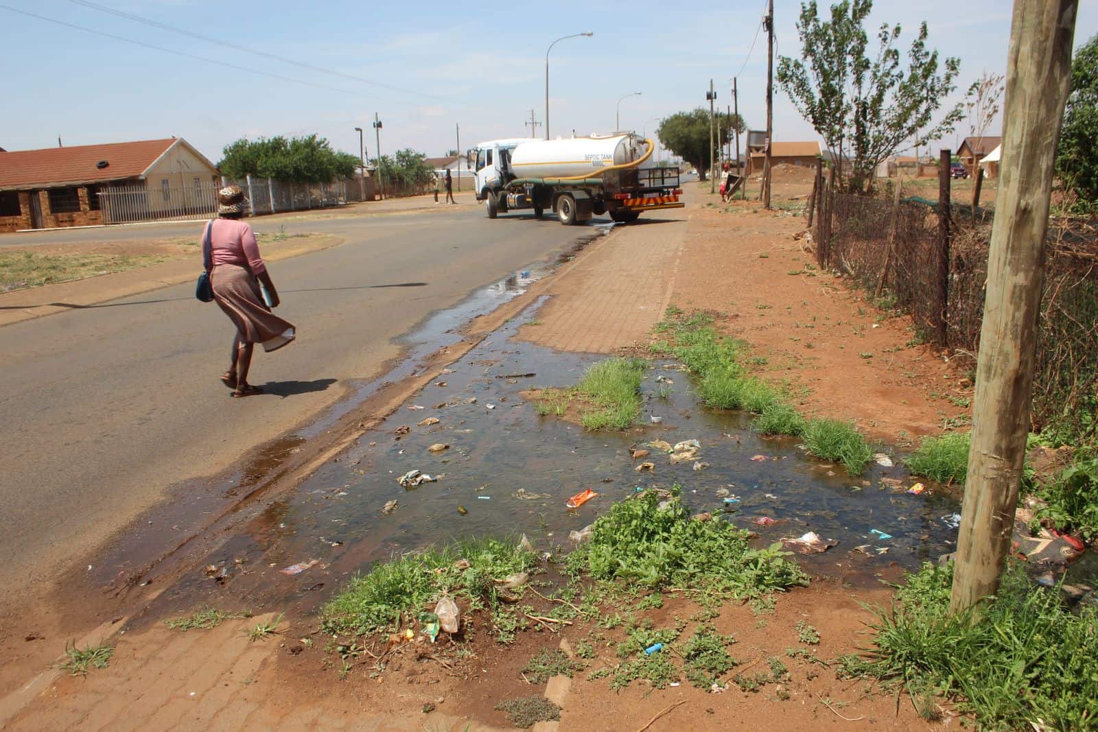 Khutsong resident struggles with persistent sewage leaks as ...