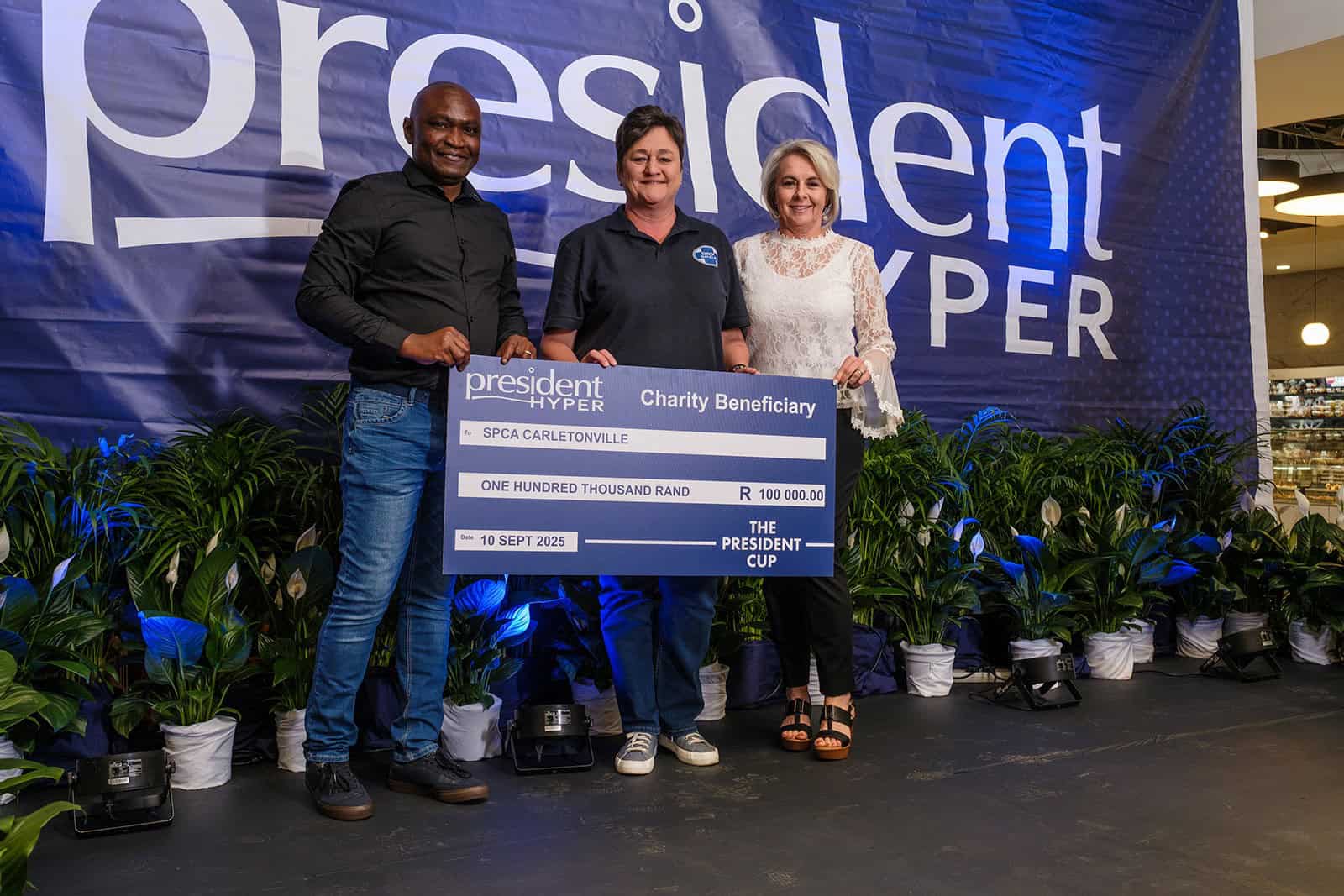 President Hyper gives back | Carletonville Herald