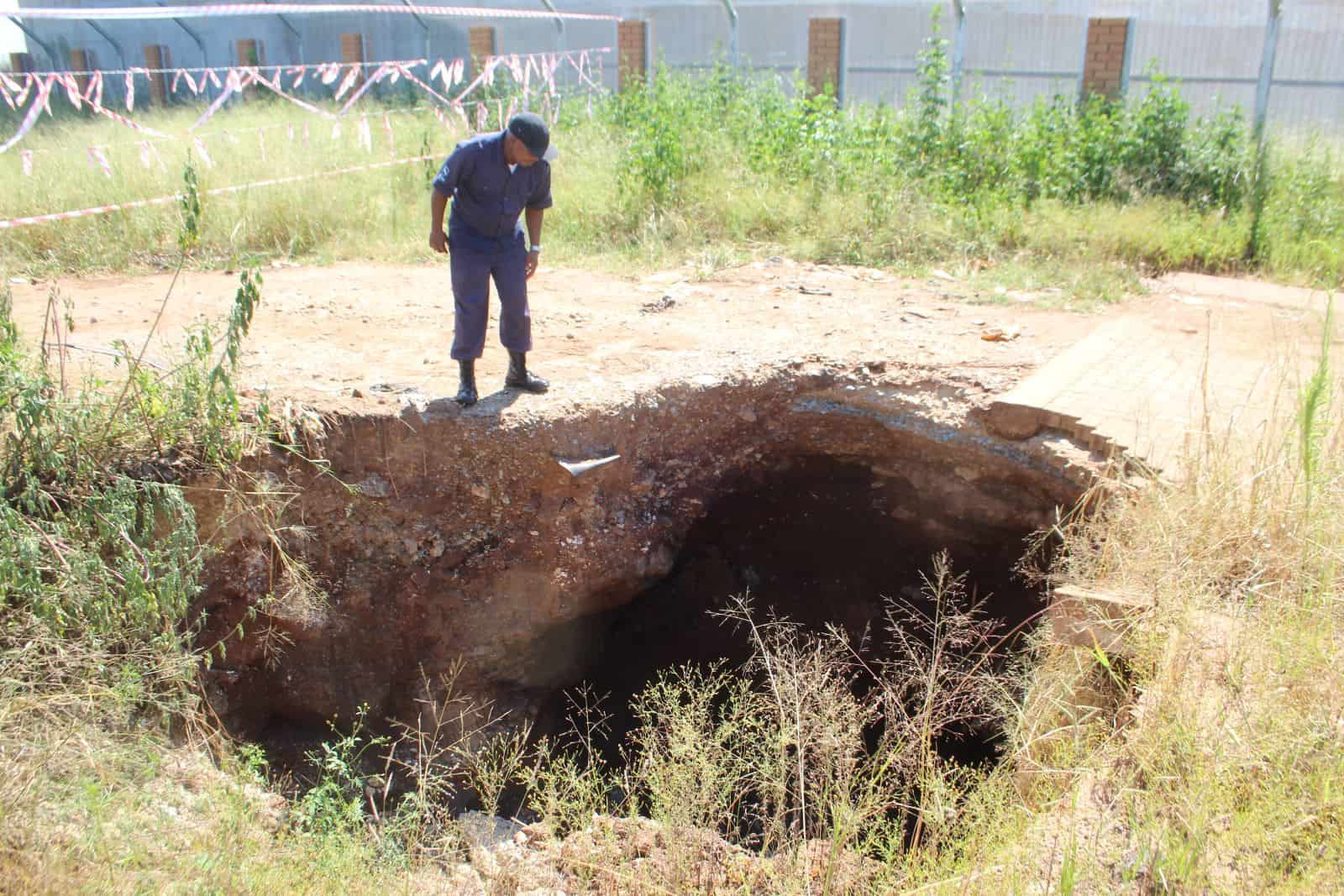 Urgent action needed as sinkholes threaten water supply infrastructure ...