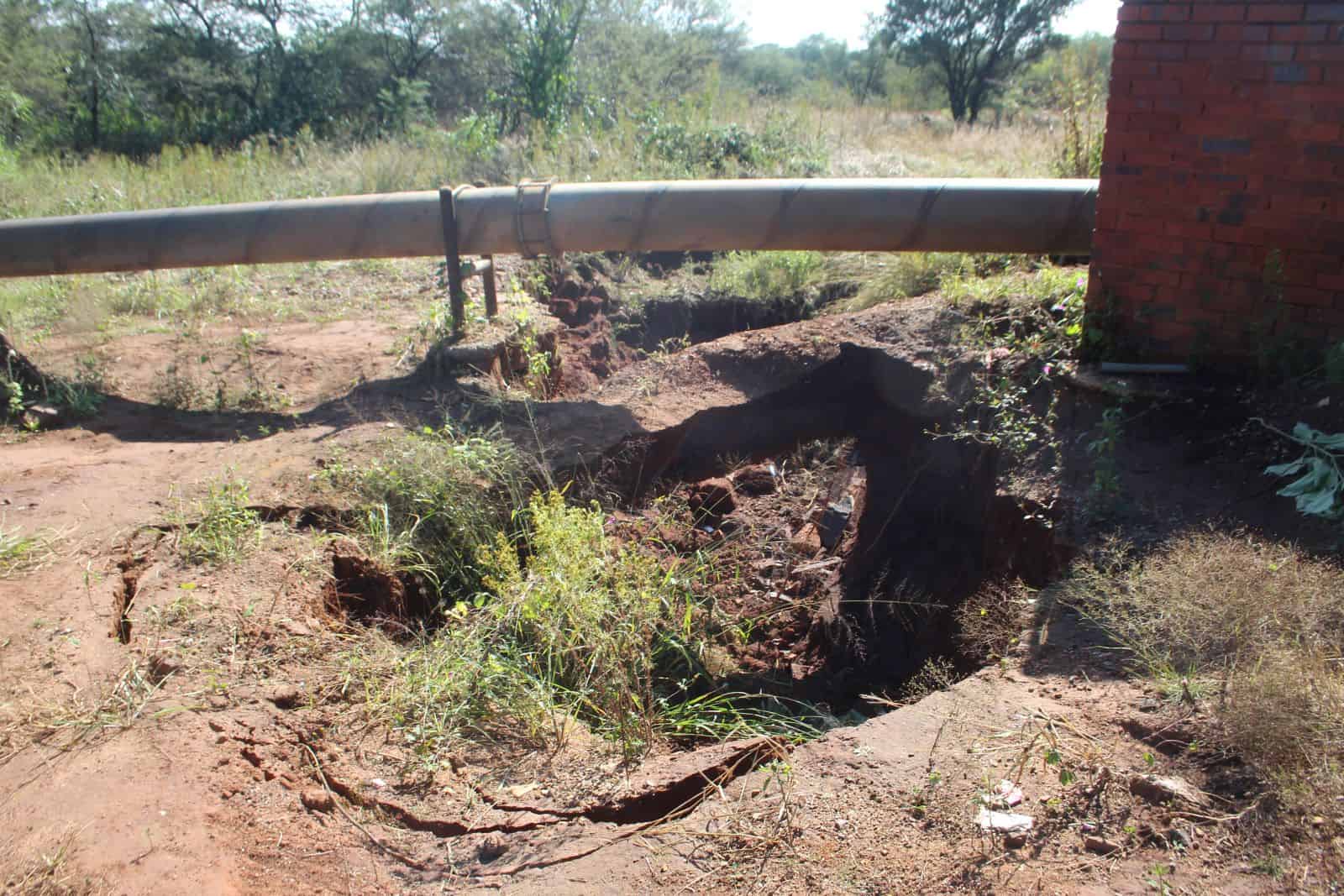 Merafong Municipality silent as growing sinkholes threaten ...