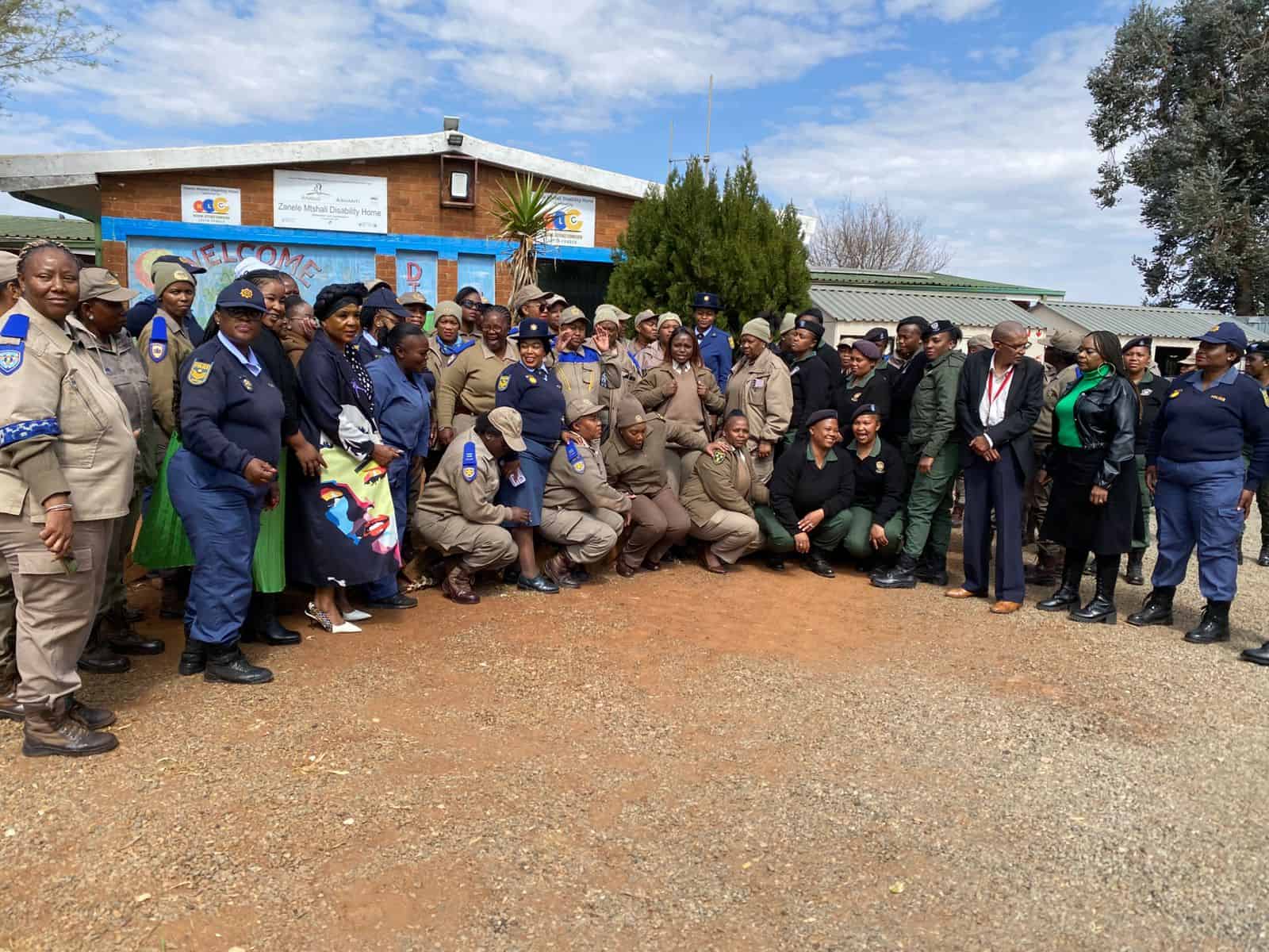 Traffic officers and colleagues bring hope to Khutsong disability home ...