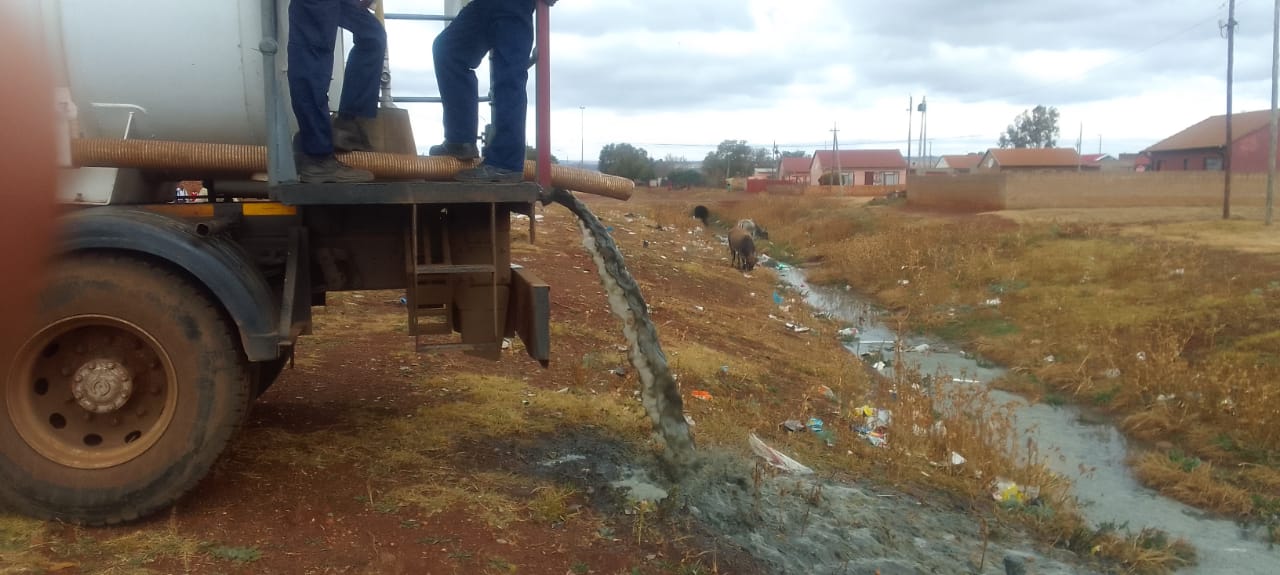 Sewage dumping in other areas too | Carletonville Herald