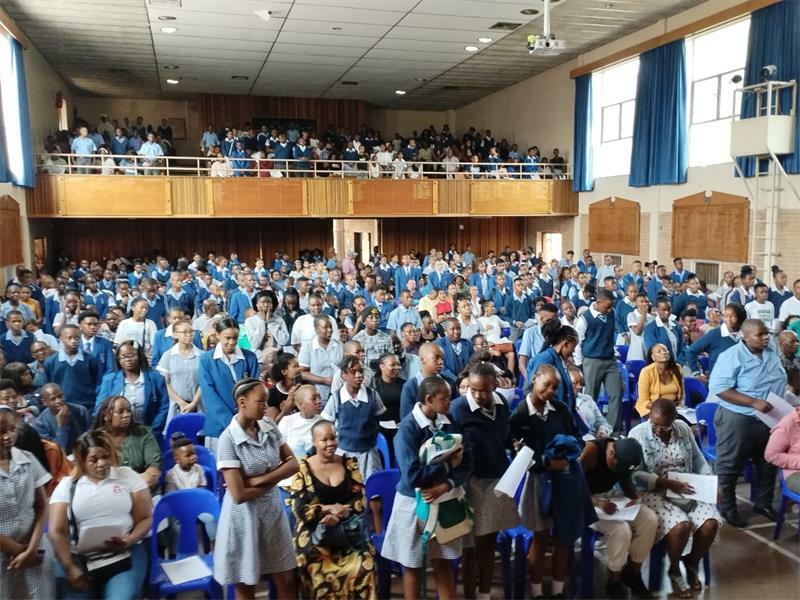 SAPS empowers Grade 8 learners at Mondeor High School induction day ...