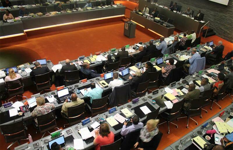 Council meeting stopped after fight between EFF and DA | Germiston City ...