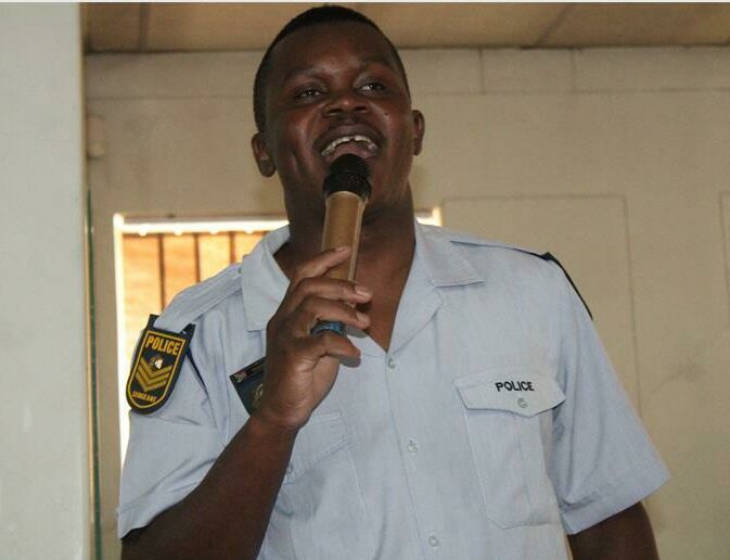 Germiston SAPS hold memorial service for their fallen officer ...