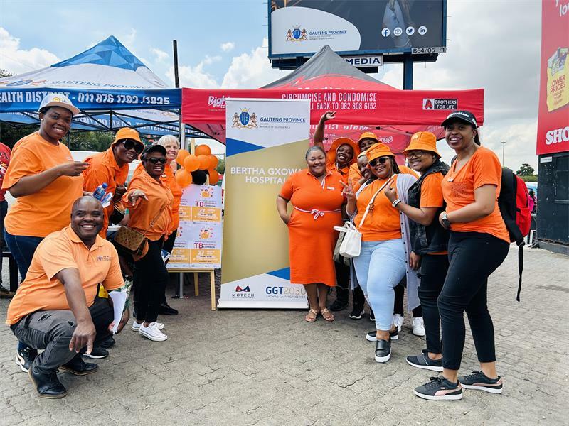 Bertha Gxowa Hospital raises awareness on TB | Germiston City News