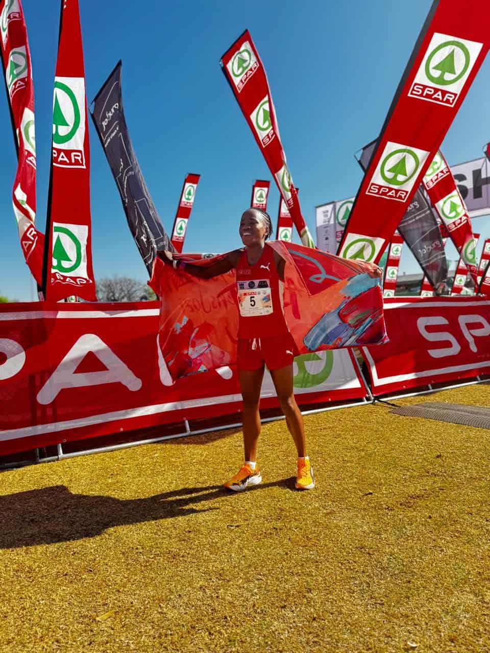 Winner of SPAR Grand Prix title celebrates | Germiston City News