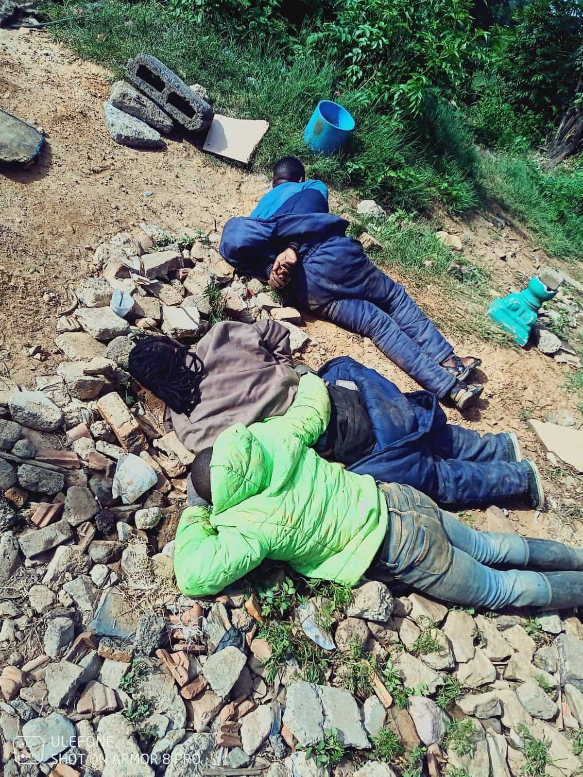 One shot, killed and 4 zama-zamas arrested in Primrose today ...