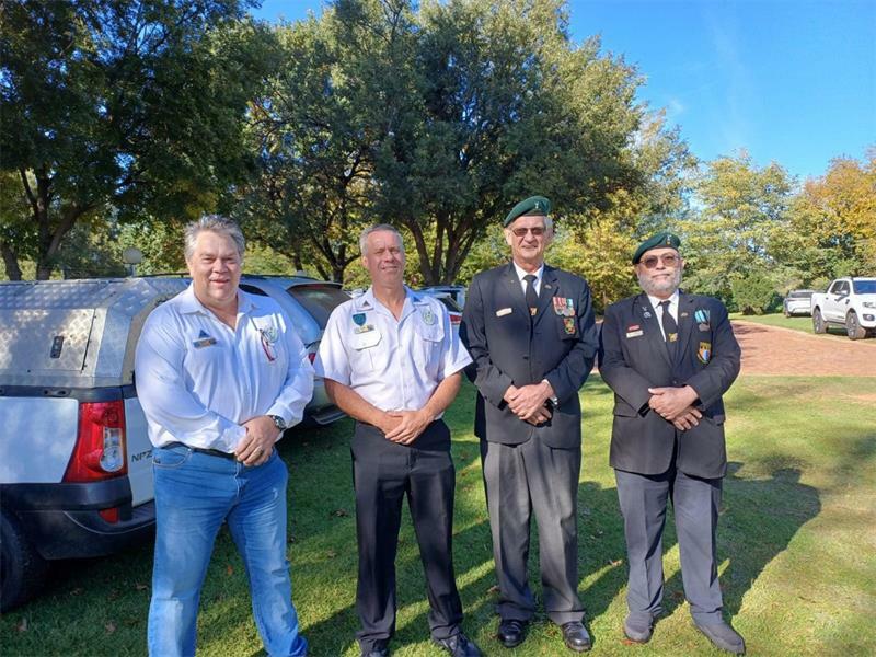 SAWV, Eenheid Suikerbos skenk aan behoeftiges | Heidelberg Nigel Heraut