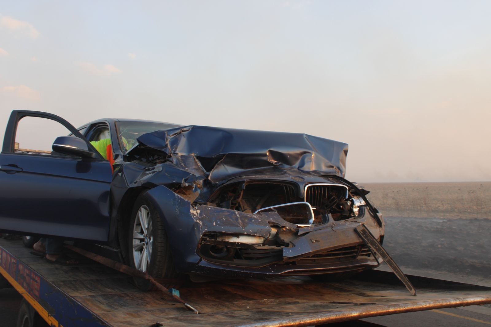 Veldbrand die oorsaak van vragmotorongeluk buite Ermelo | Highvelder News