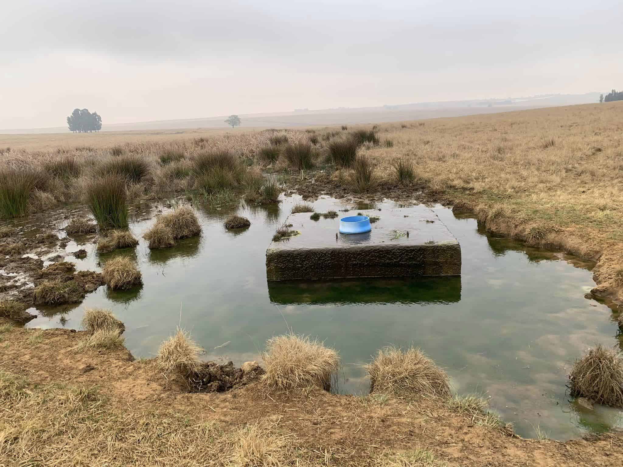 VIDEO: Major pipe leak causes ponds on Amersfoort road farm ...