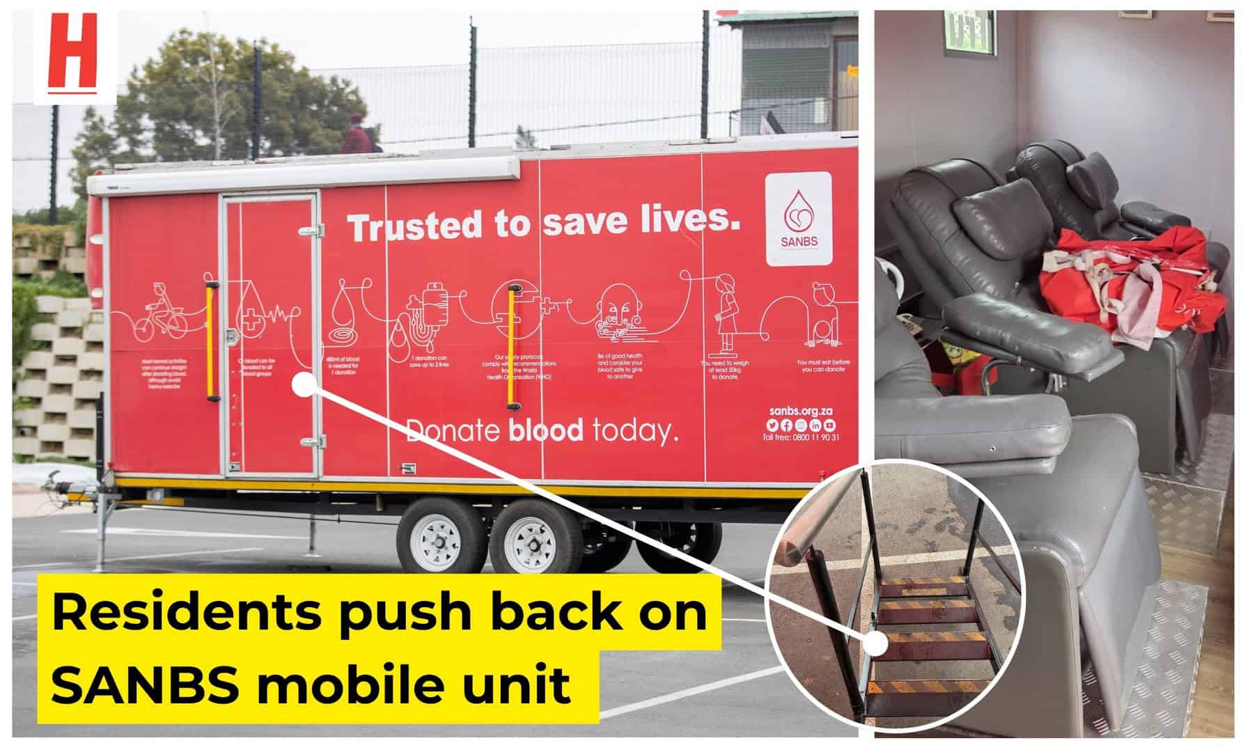 Community raise concerns over SANBS mobile blood unit in Ermelo ...