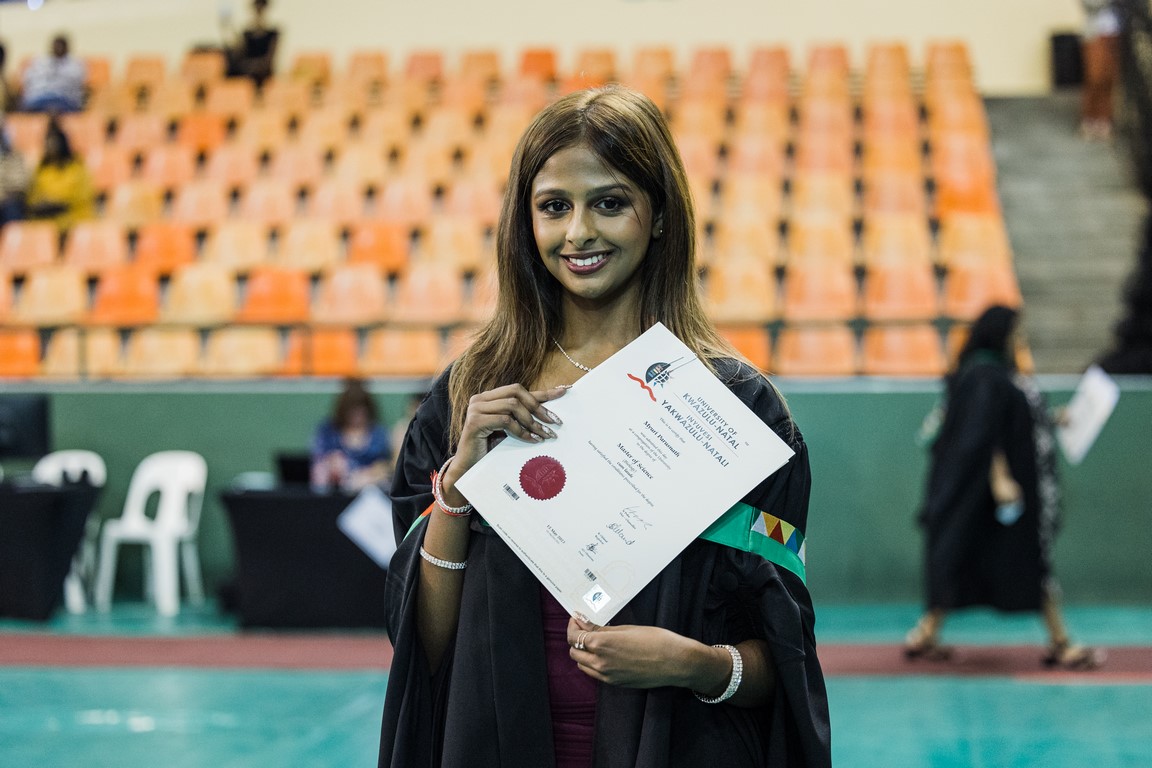 Westville graduate achieves a master's degree with flying colours ...