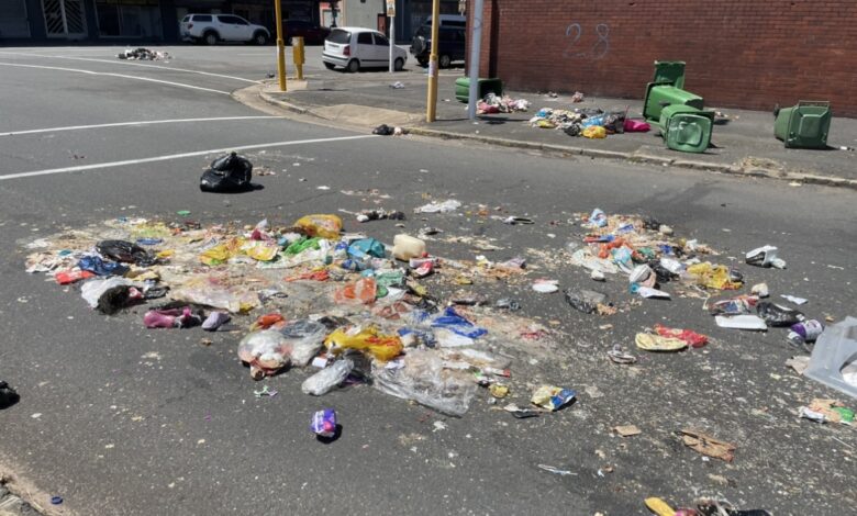 WATCH: Uncollected garbage lines Durban streets | Highway Mail