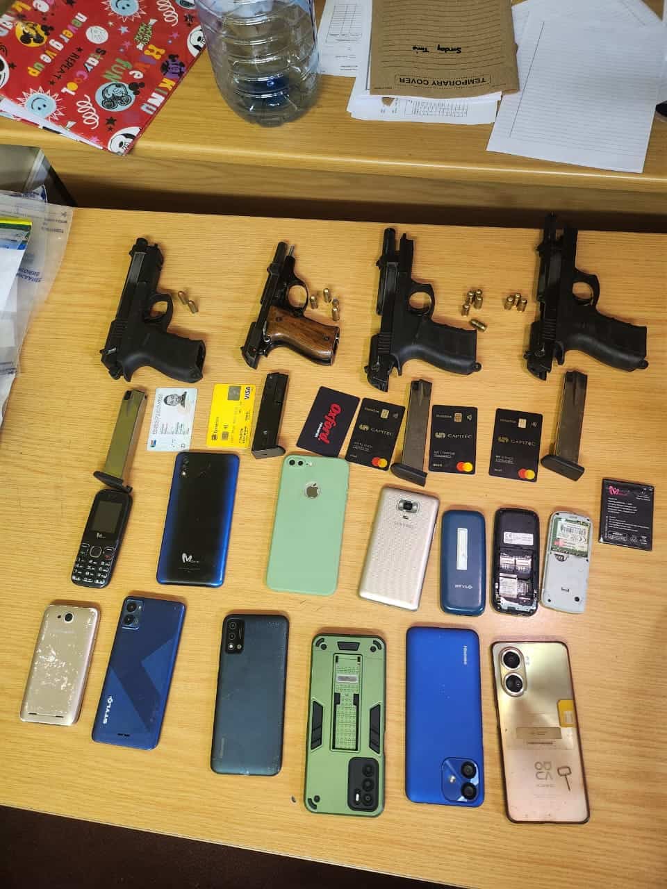 Police bust gang suspected of terrorising Nazareth community | Highway Mail