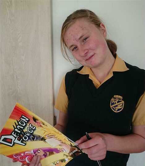 Hoërskool Kempton Park learner launches her comic book | Kempton Express