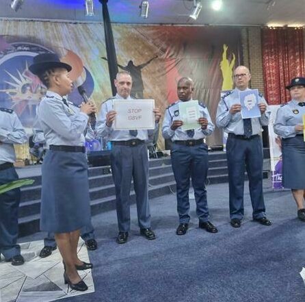 SAPS show their support for 16 Days of Activism campaign | Kempton Express