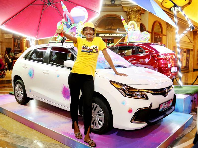 Lucky winner gets a brand new car at Emperors | Kempton Express