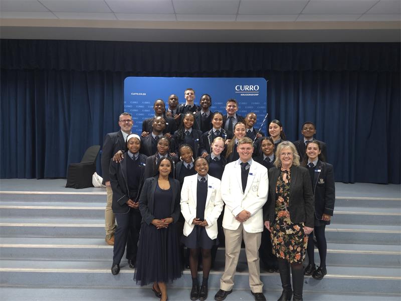 Pride and purpose as new Curro High leaders take charge