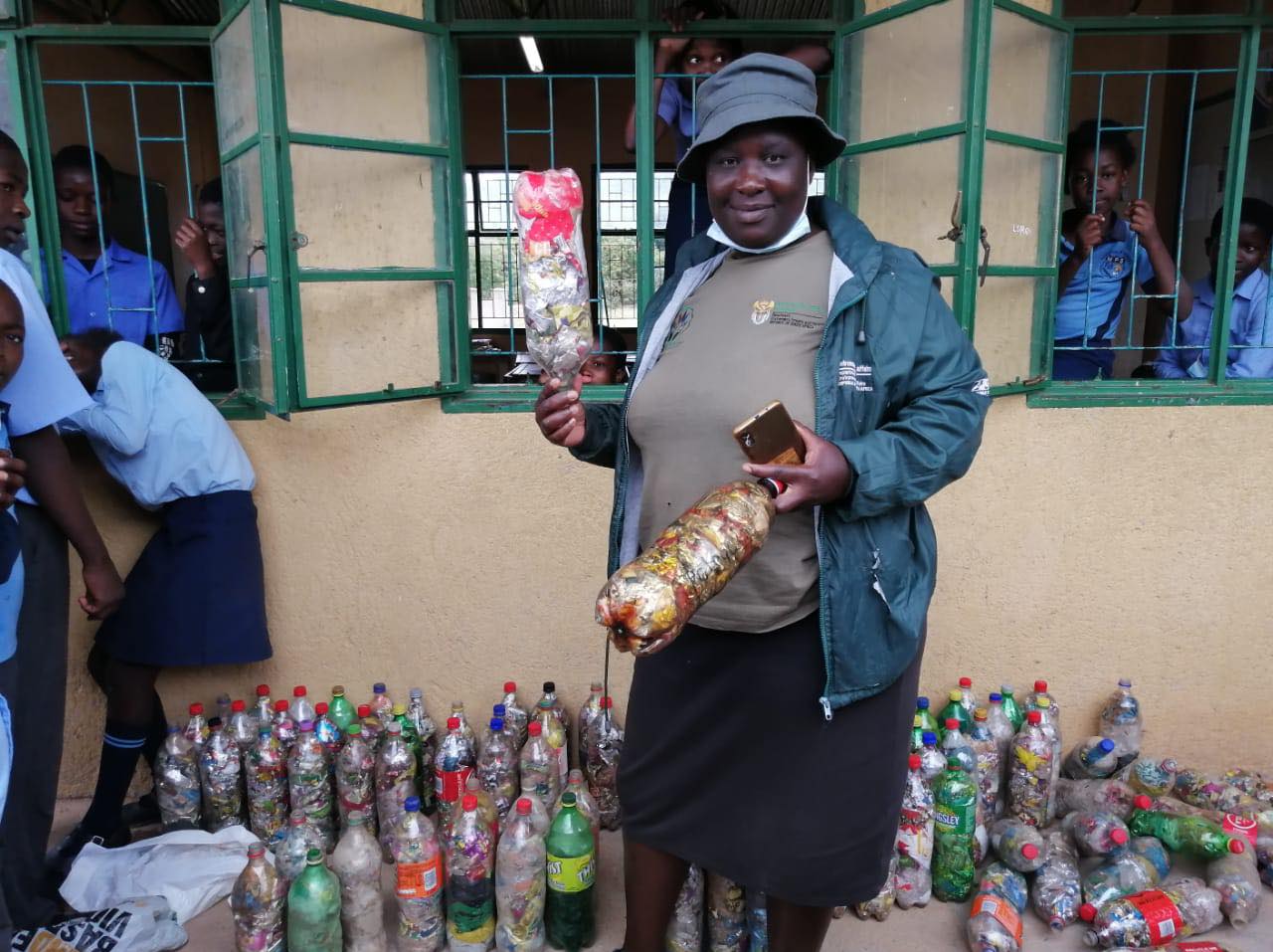 Children taught how to make eco-bricks | Letaba Herald