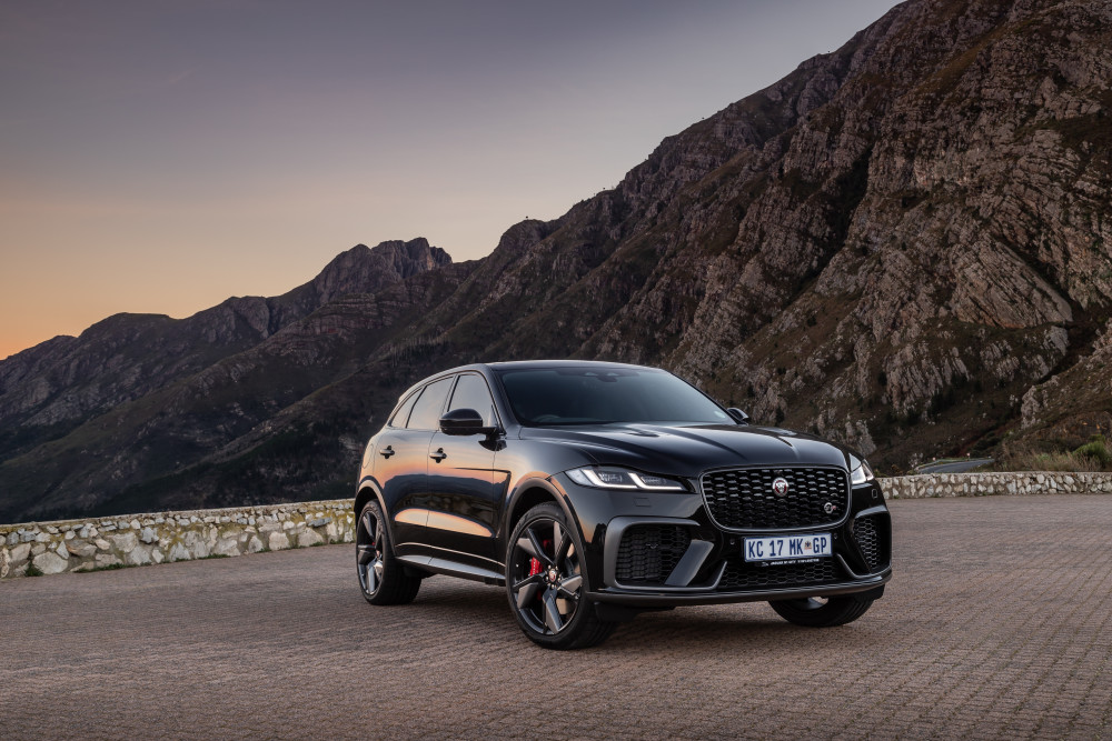 The SVR badge on a Jaguar promises ultimate performance - Lowvelder