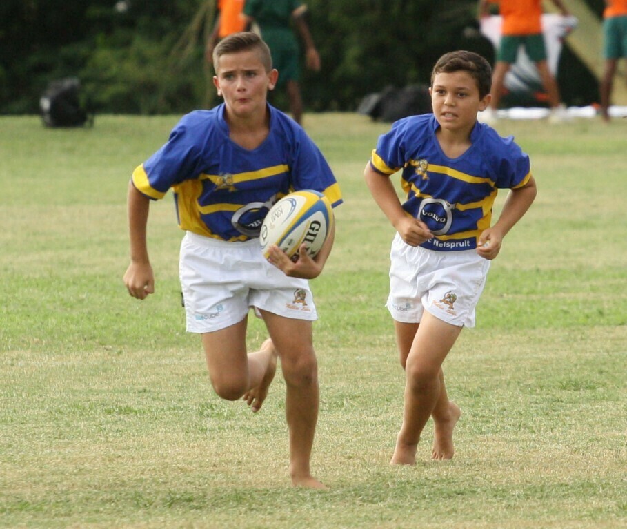 In photos: Thrilling action on Laerskool Nelspruit and Laerskool ...