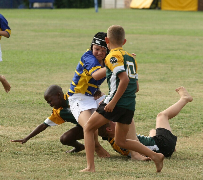 In photos: Thrilling action on Laerskool Nelspruit and Laerskool ...