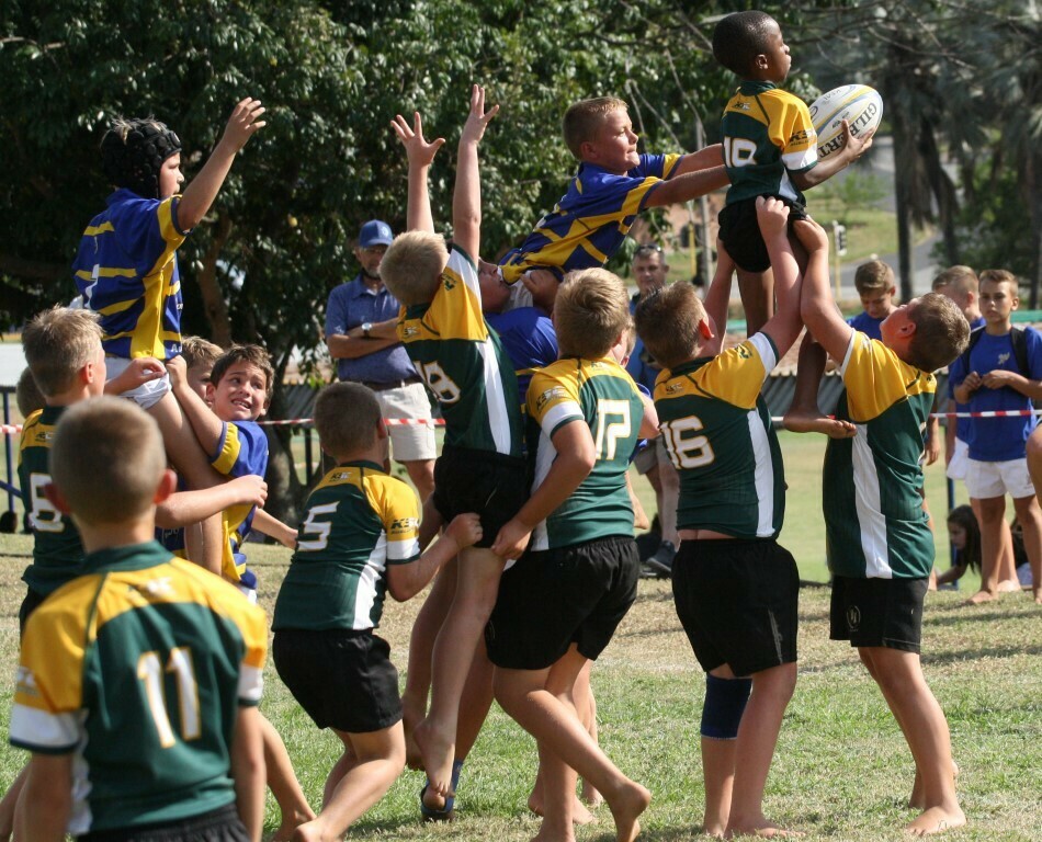 In photos: Thrilling action on Laerskool Nelspruit and Laerskool ...