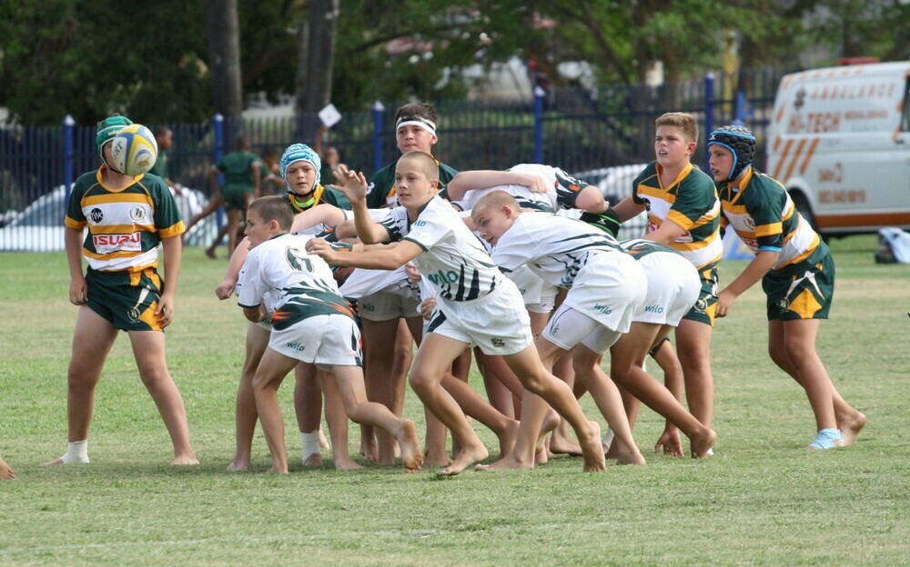 In photos: Thrilling action on Laerskool Nelspruit and Laerskool ...