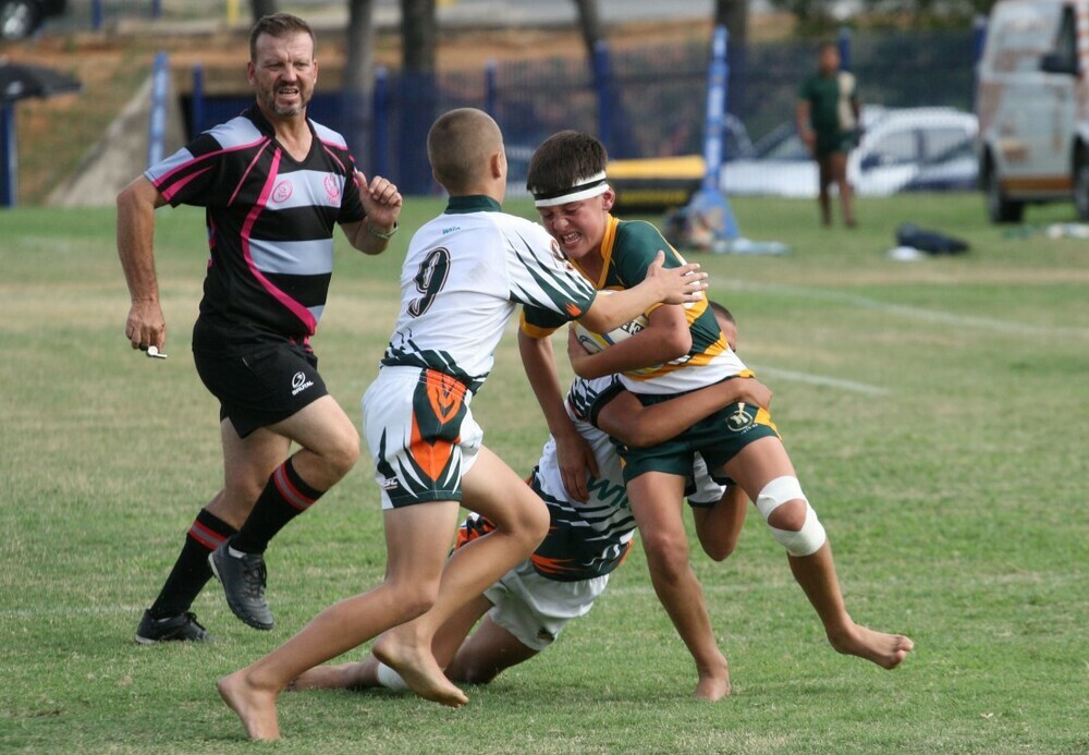 In photos: Thrilling action on Laerskool Nelspruit and Laerskool ...