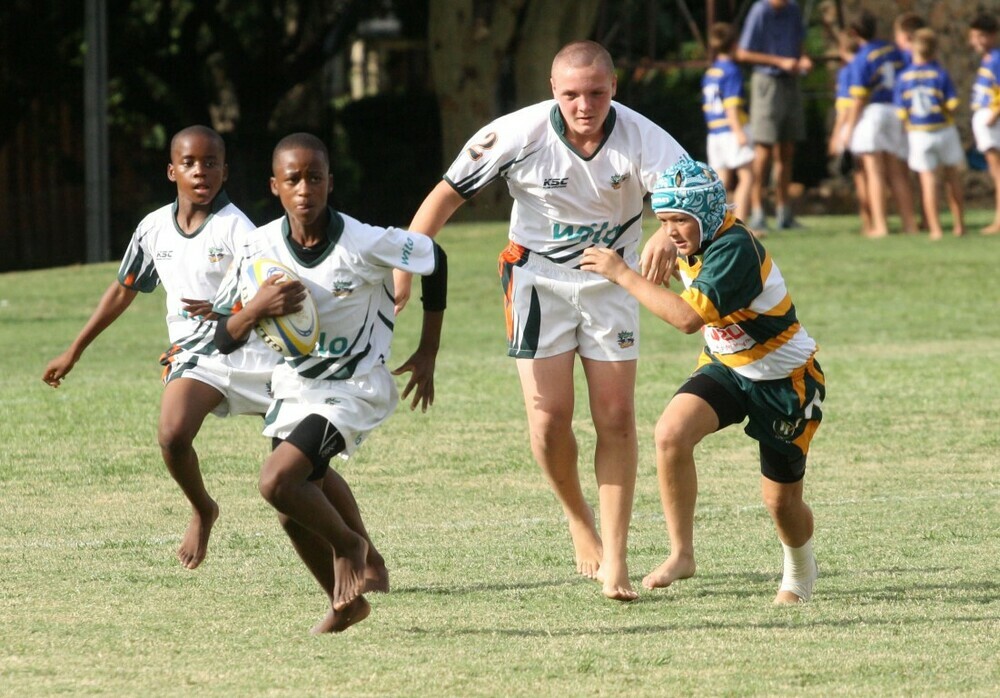 In photos: Thrilling action on Laerskool Nelspruit and Laerskool ...