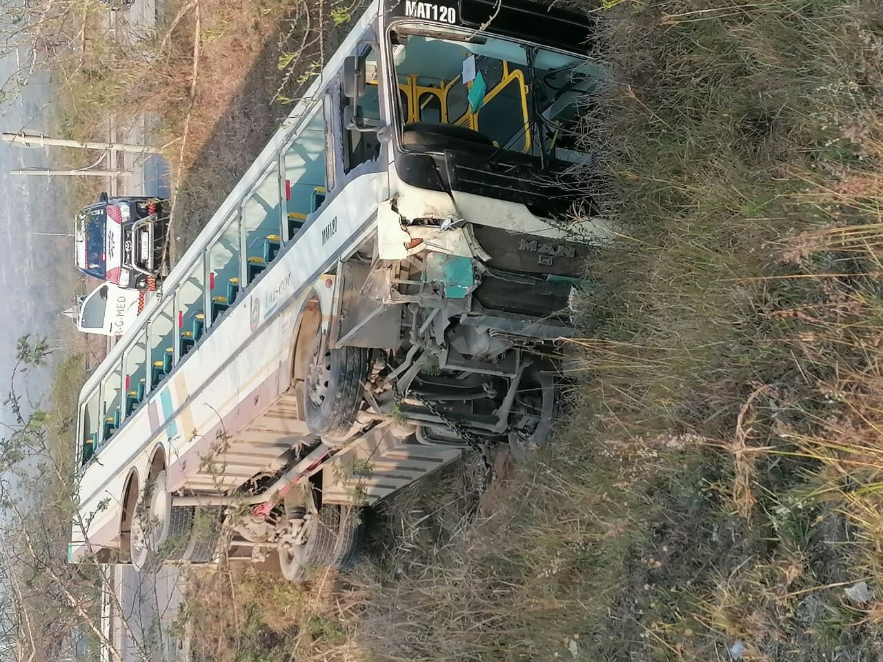 Buscor bus with 60 passengers in accident in Mbombela | Lowvelder