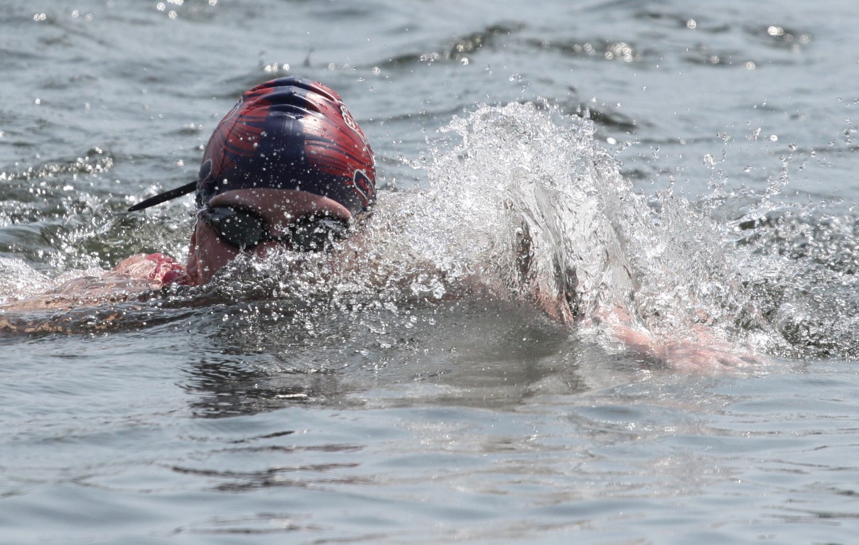 Lucy and Andrew swim away from the pack at Mpumalanga Swimming Open ...