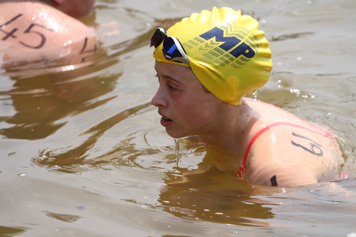 Lucy and Andrew swim away from the pack at Mpumalanga Swimming Open ...