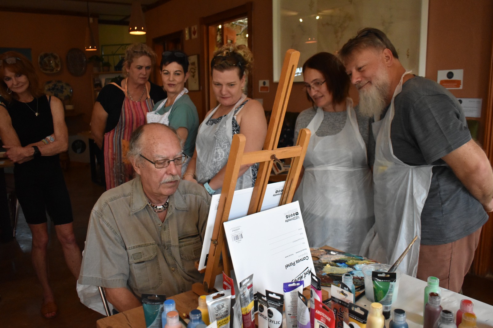 Clay and Coffee hosts successful paint-and-sip event in Mbombela ...